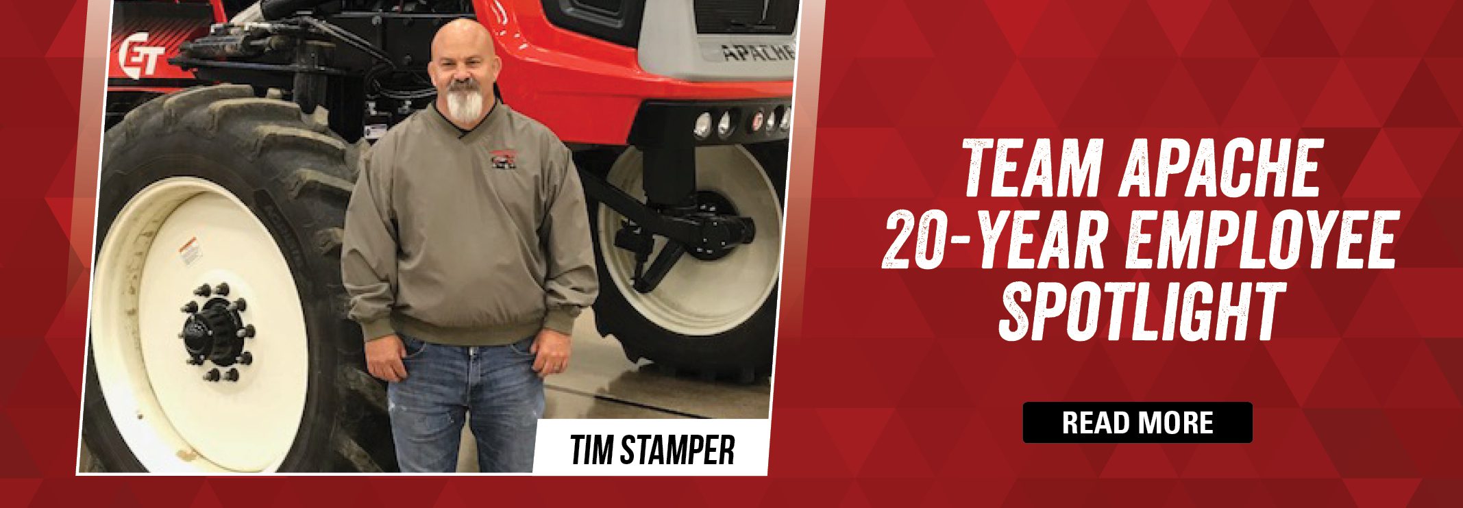 Team Apache 20-Year Spotlight: Tim Stamper - Apache Sprayers - Self ...