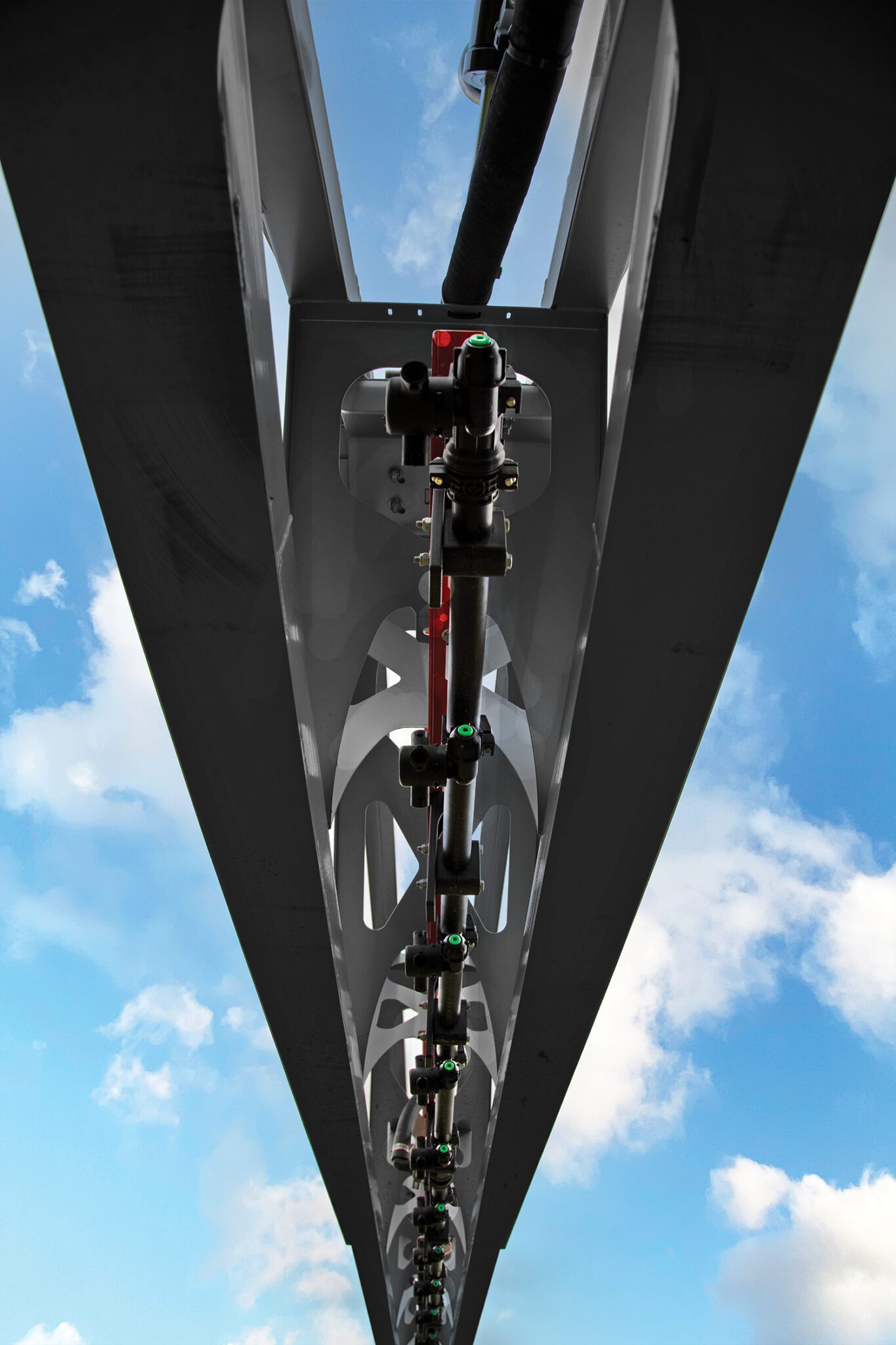 Introducing NEW Steel Boom and Center Rack - Apache Sprayers - Self ...