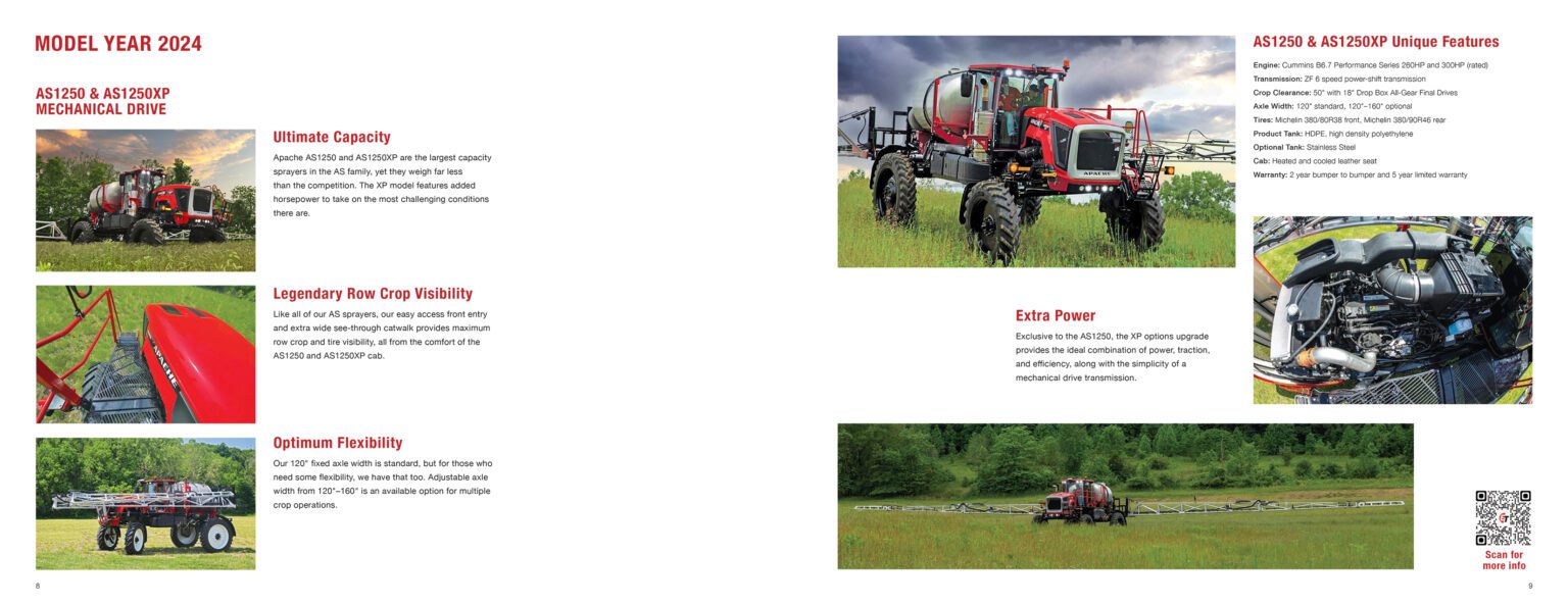 Apache Sprayers Model Year 2024 Catalog - Apache Sprayers - Self ...